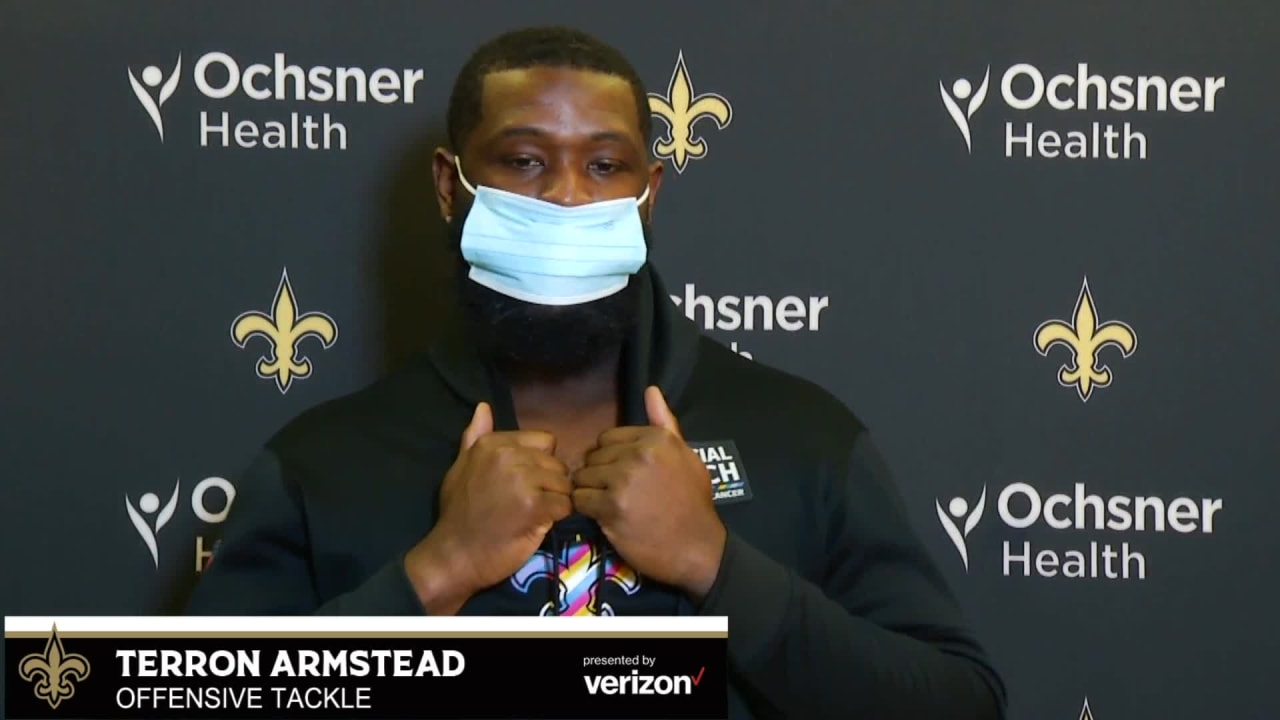 Saints Week 15 Interviews: Terron Armstead on Drew Brees returning to ...