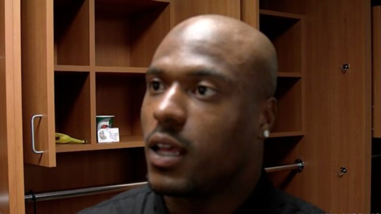 Edwin Baker talks about his long TD run