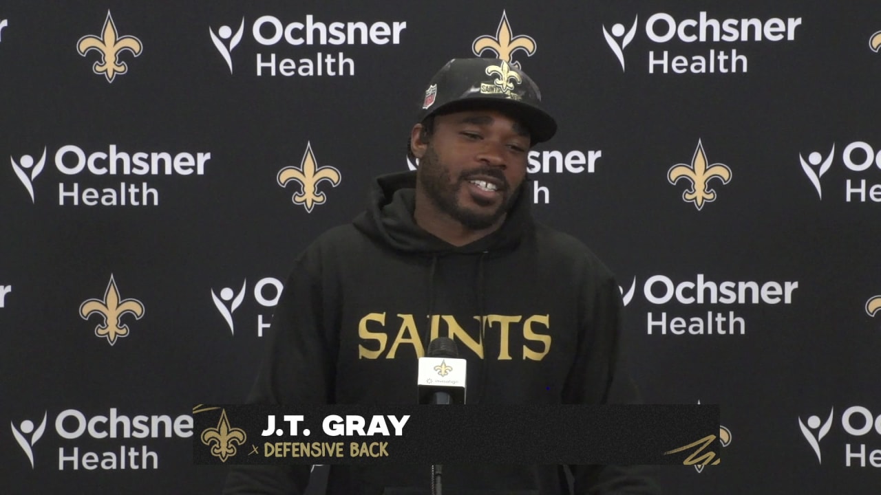 NFL Training Camp 2023: Saints DB J.T. Gray on Saints Coaches, DB Room