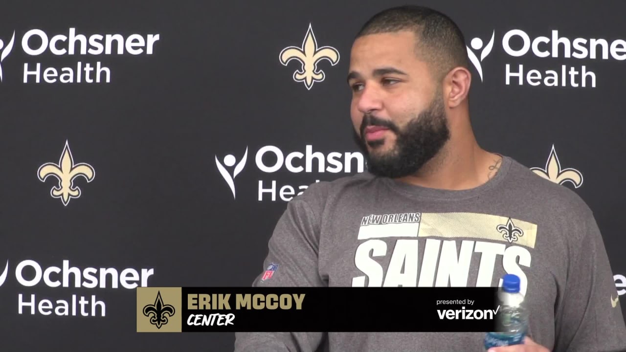 Saints center Erik McCoy talks London adjustments ahead of Week 4 vs ...
