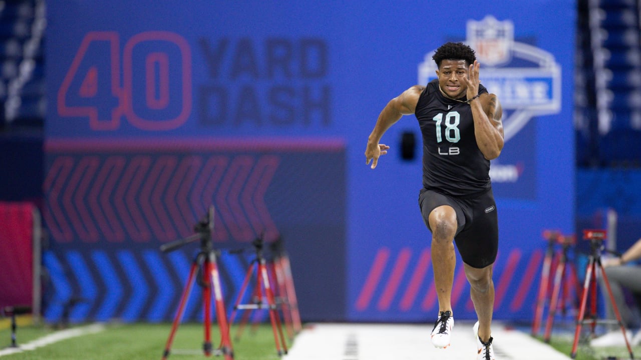 2022 NFL Draft: D'Marco Jackson, linebacker, Appalachian State runs 40 ...