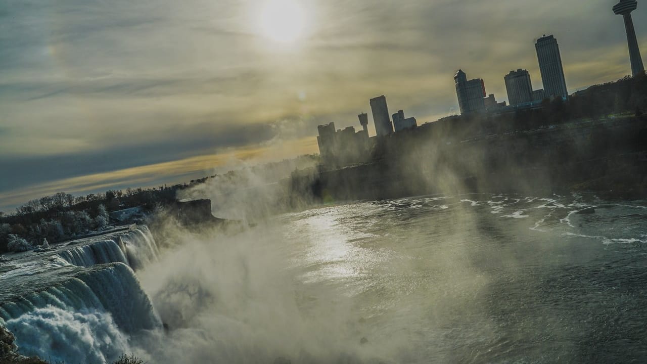 Catching up with Saints fans at Niagara Falls