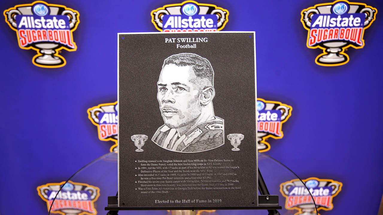 Photos: Pat Swilling inducted into Allstate Sugar Bowl Greater New ...