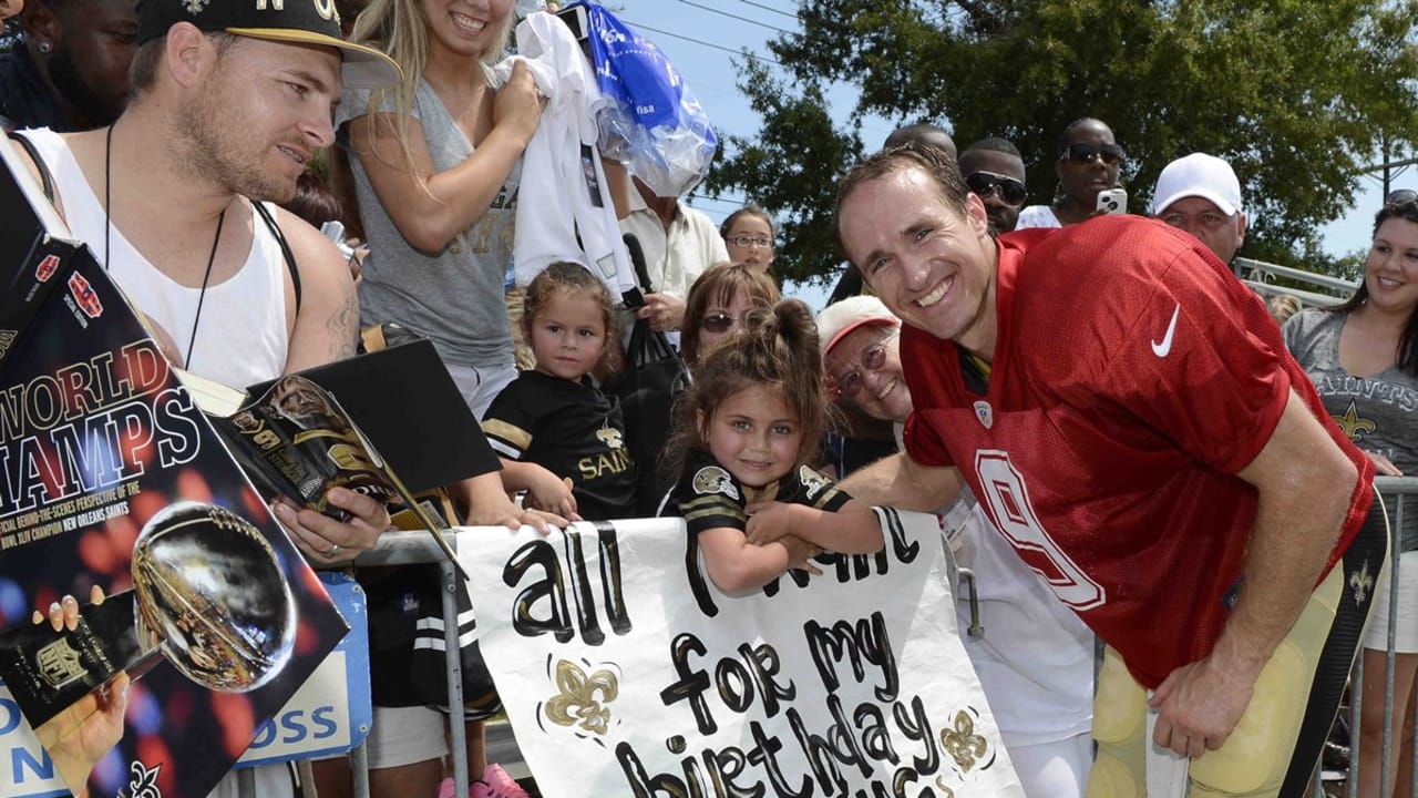 Top Fan Photos from 2013 New Orleans Saints Training Camp Top Fan Photos from 2013 New Orleans Saints Training Camp