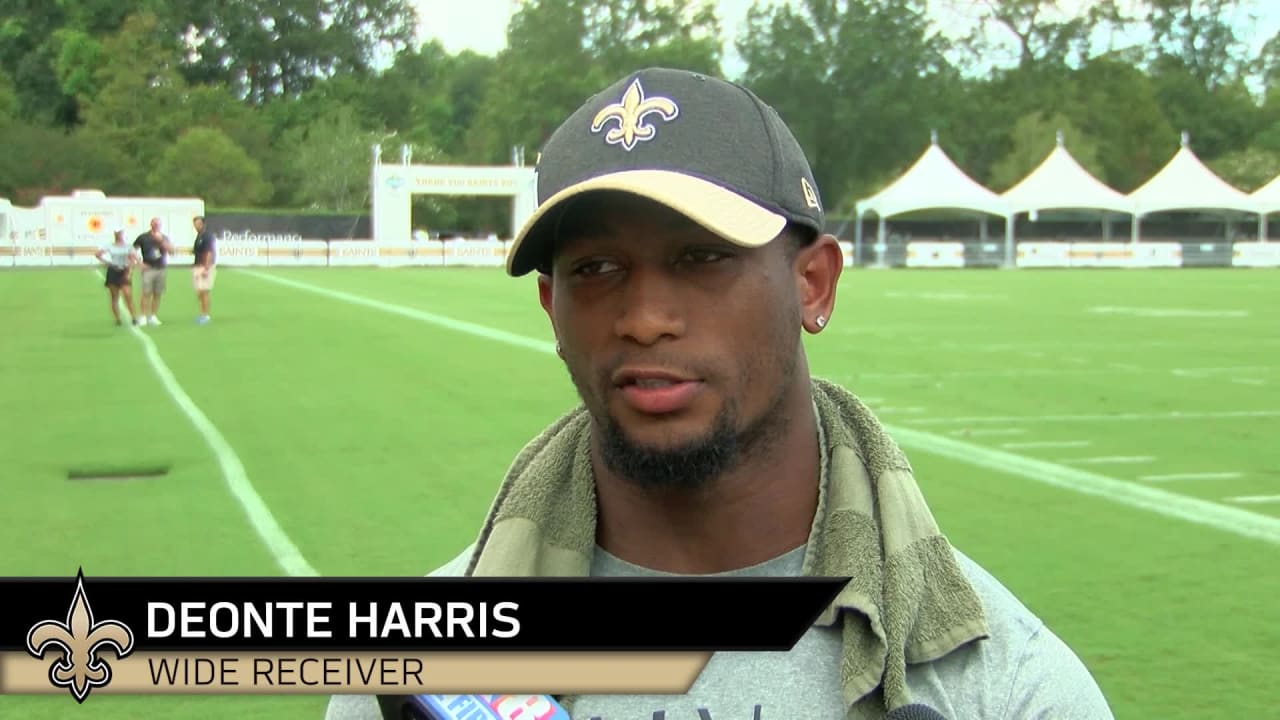 Deonte Harris media availability - 2019 Saints Training Camp - Thursday ...