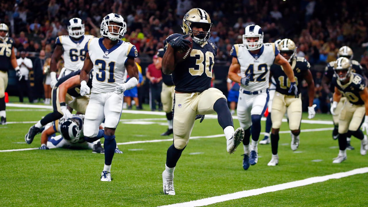 Halftime update: New Orleans 15, Los Angeles Rams 0