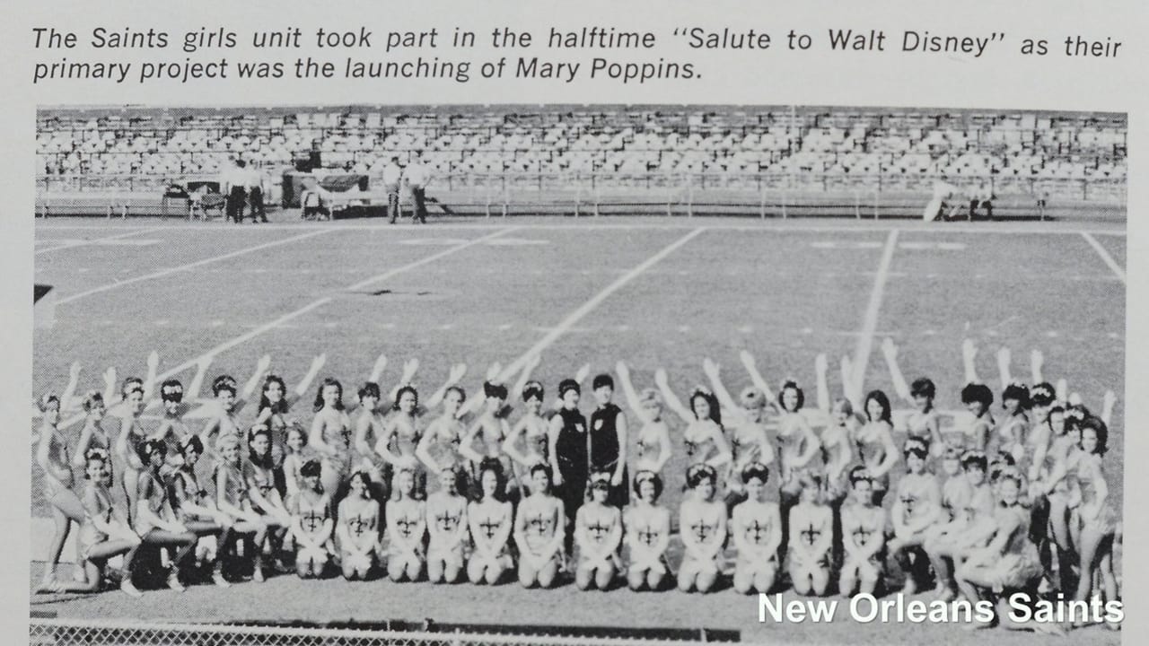 History of the Original 1967 Saints Dance Team