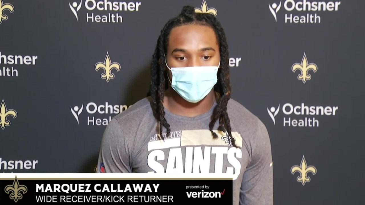 Saints Week 17 Interviews: Marquez Callaway on improving throughout his ...