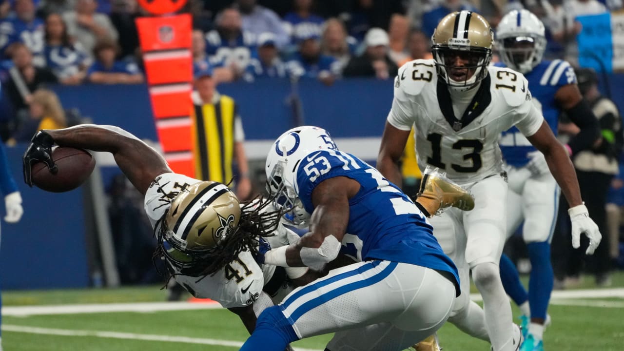 Photos: Game Action | Saints at Colts | 2023 NFL Week 8