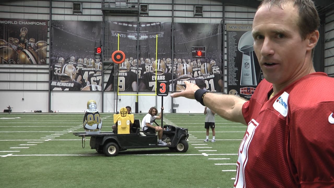 Saints QB Challenge: Target Practice