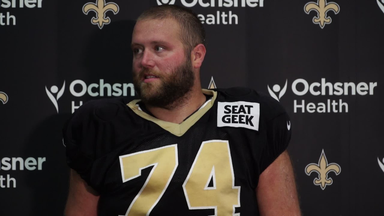 James Hurst talks Zach Strief, versatility on the line | Saints ...