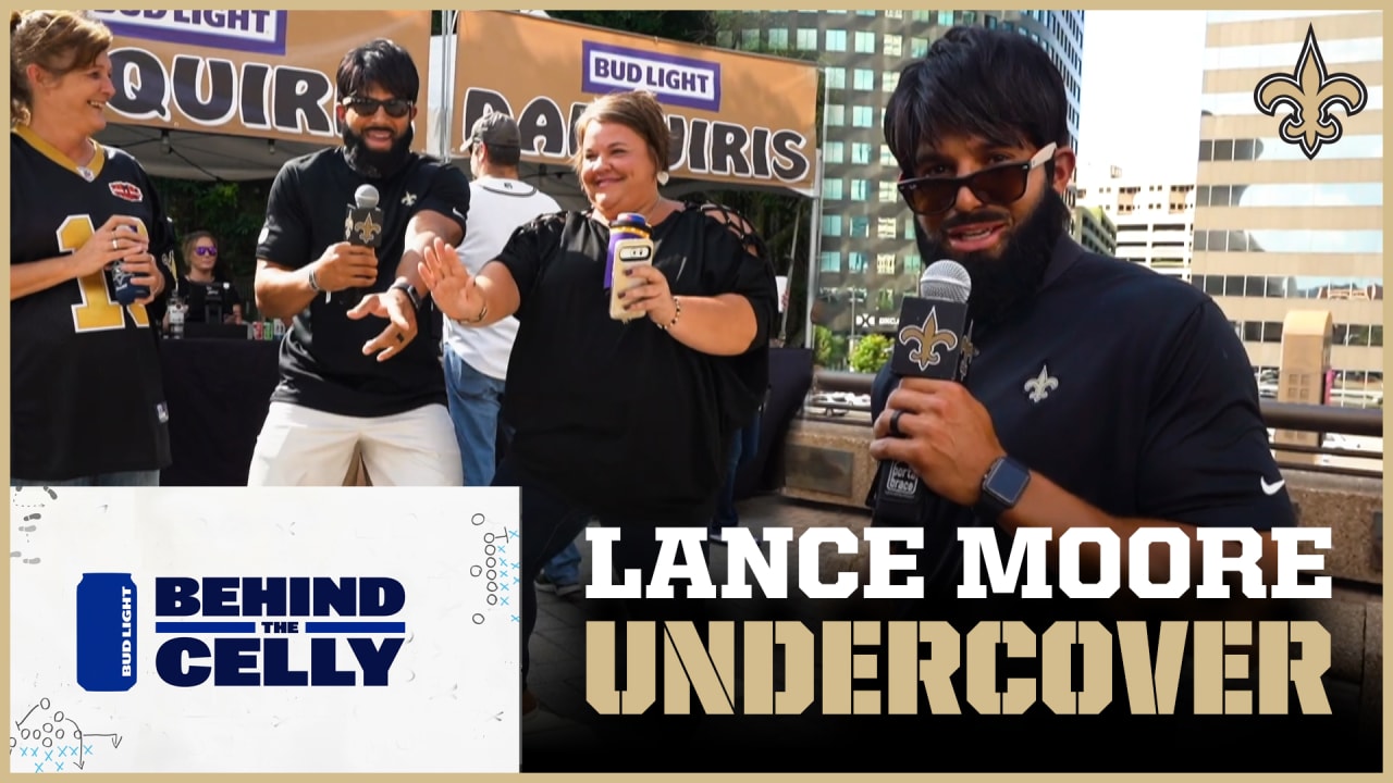 Lance Moore goes undercover to find the greatest Saints celebrator of ...