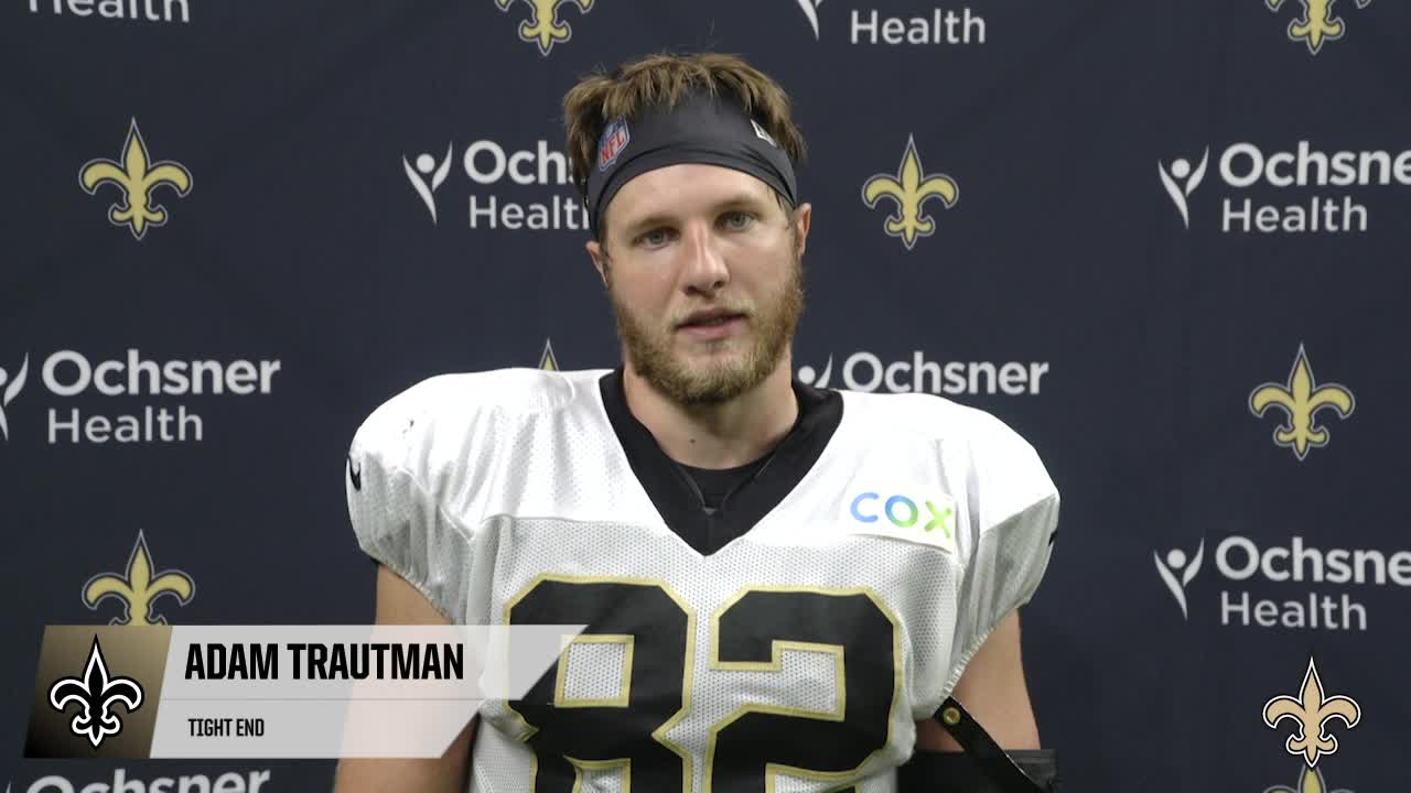 Adam Trautman talks impressions of Mercedes-Benz Superdome at Saints ...