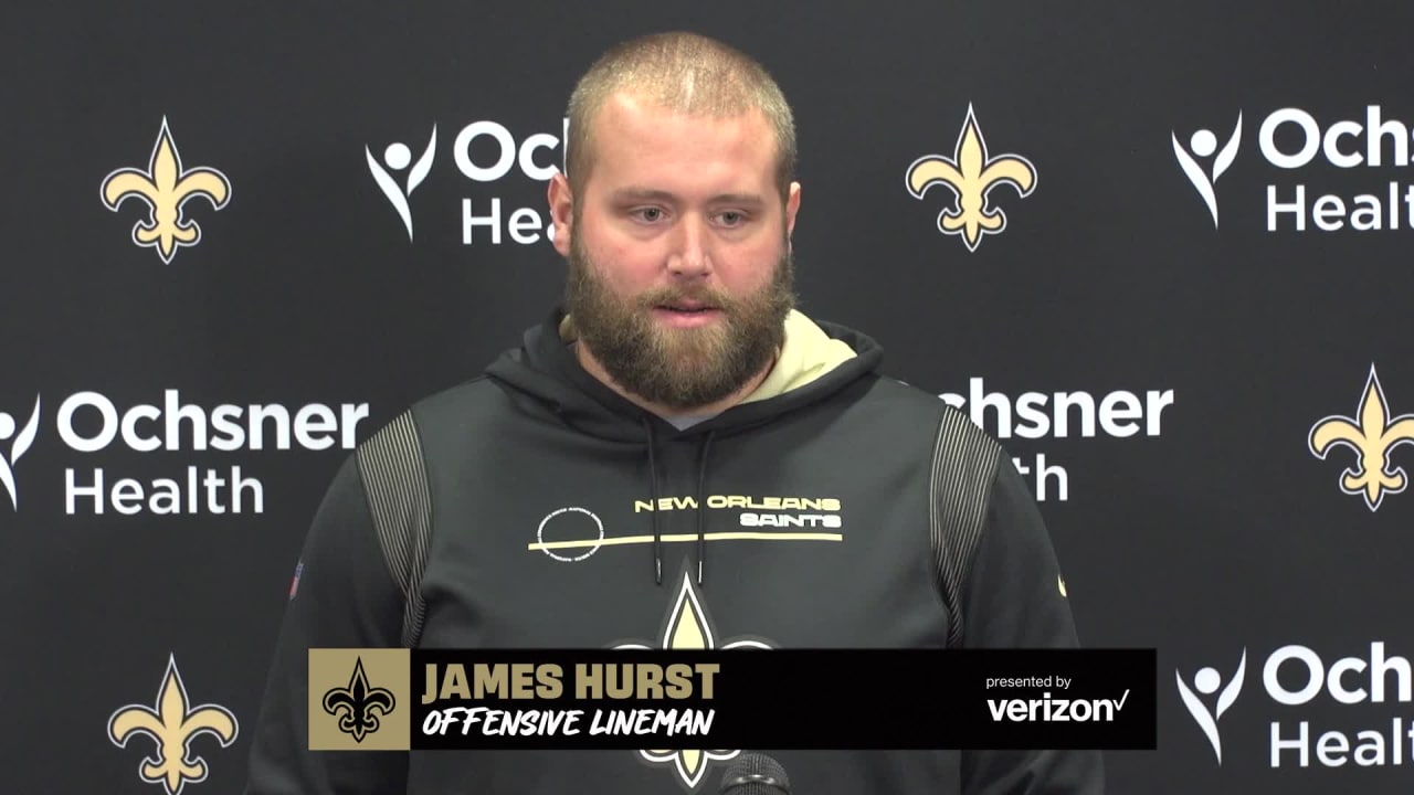 New Orleans Saints offensive lineman James Hurst talks accountability ...