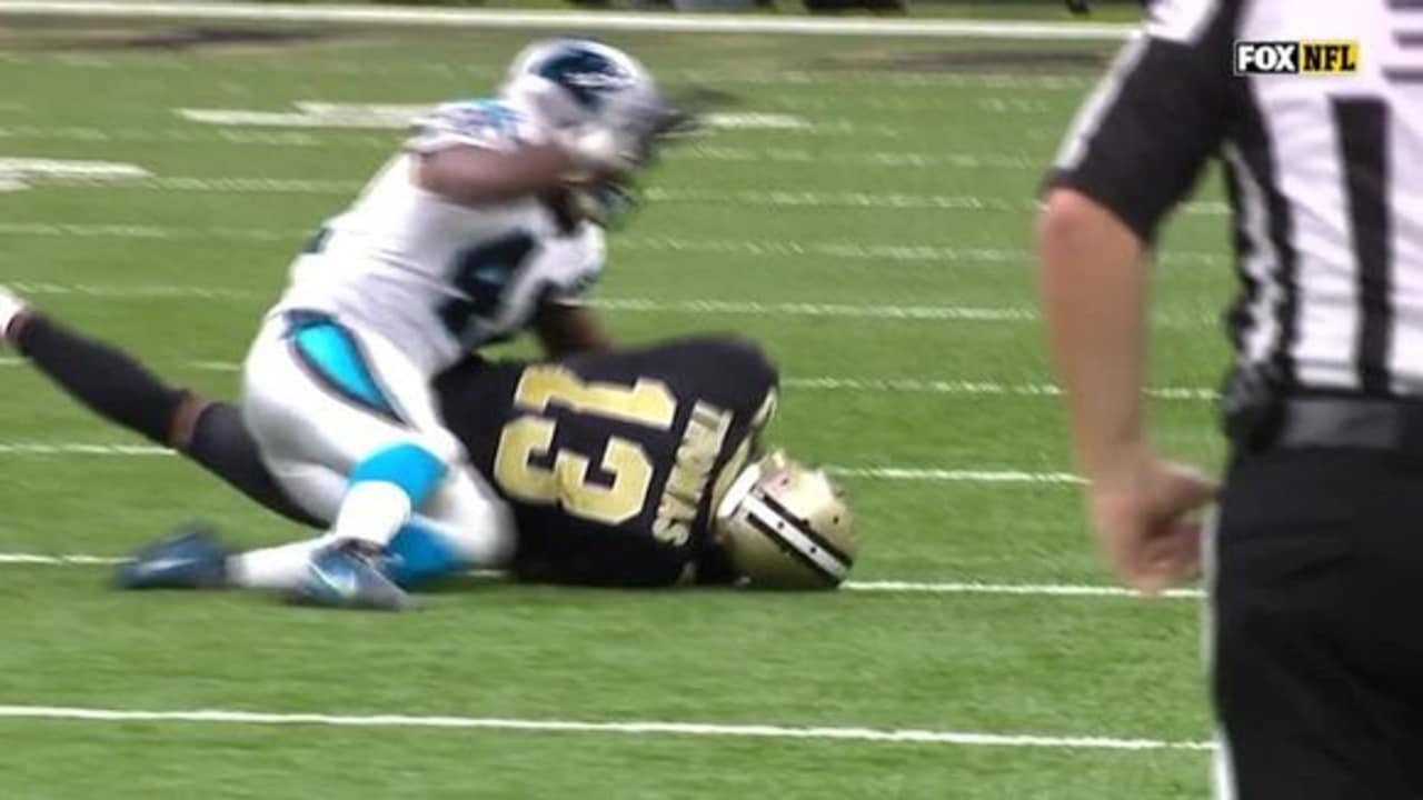 Michael Thomas makes beautiful back-shoulder catch