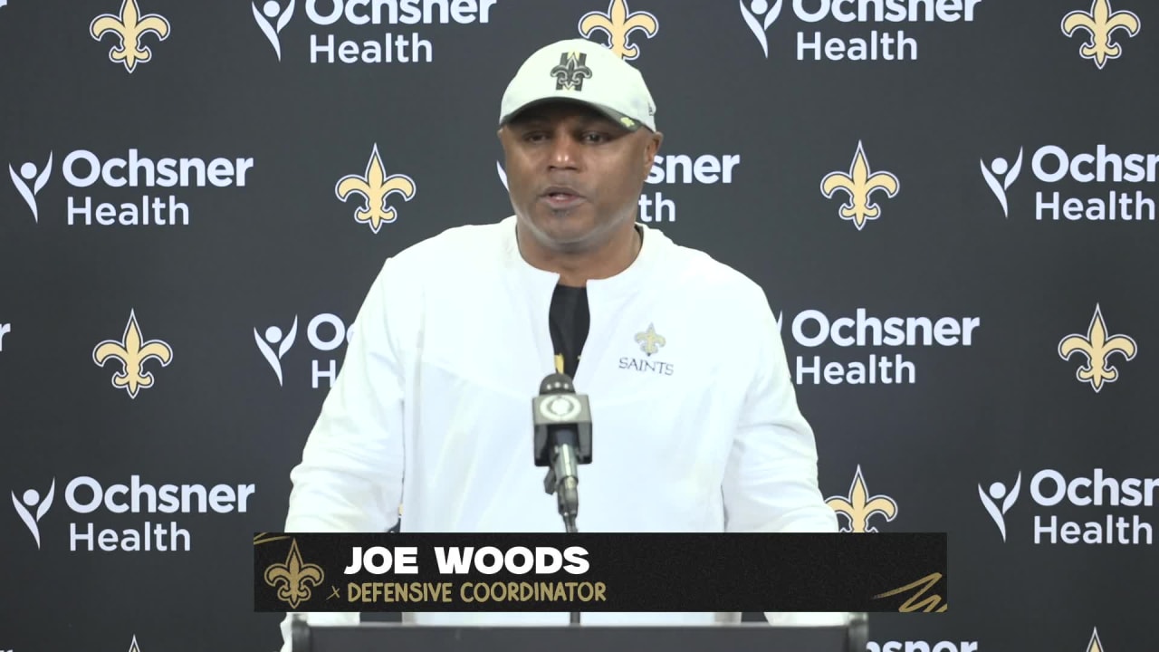 Joe Woods talks Jordan Howden, preparing for Tyson Bagent | Saints vs ...