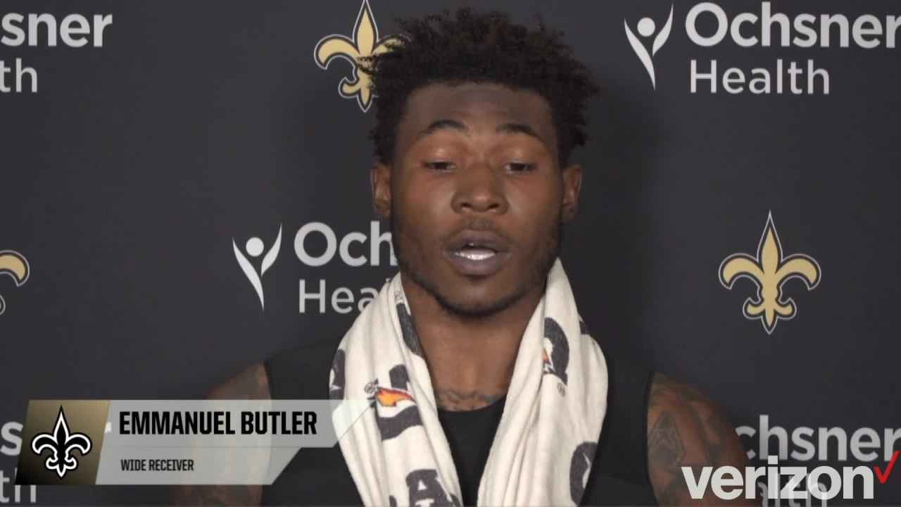 Transcript: New Orleans Saints wide receiver Emmanuel Butler training ... Transcript: New Orleans Saints wide receiver Emmanuel Butler training ...