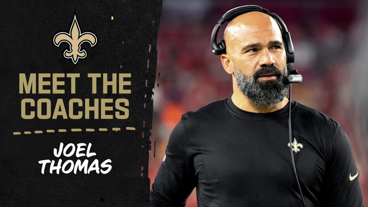 Meet the New Orleans Saints coaches: Joel Thomas