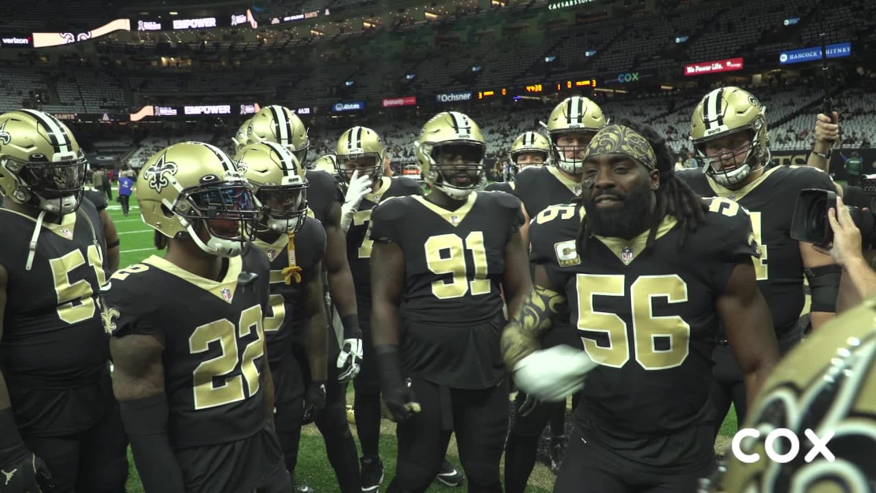Saints vs Falcons Pregame Huddle | 2021 NFL Week 9