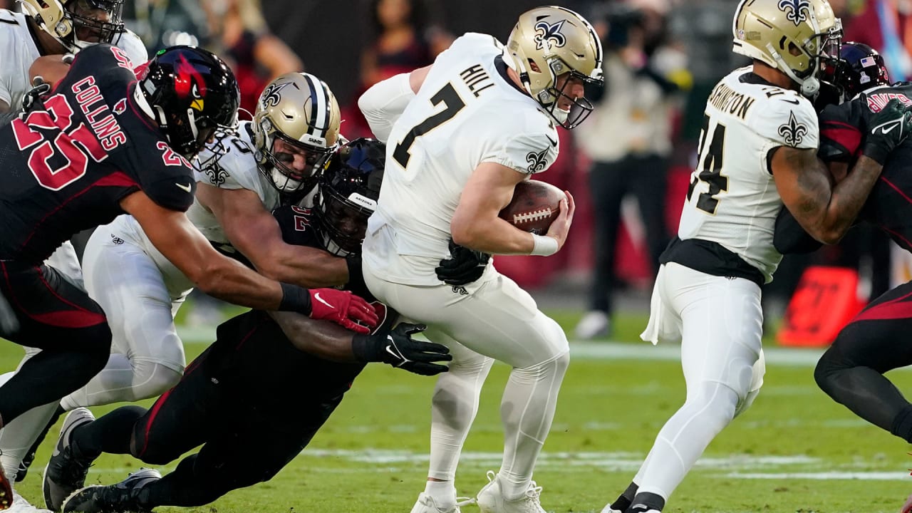 Saints quarterback Andy Dalton to tight end Taysom Hill for the ...