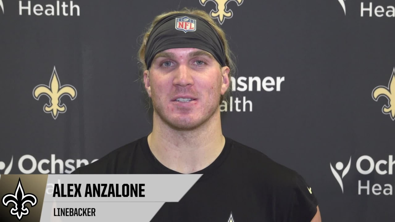 Saints Week 1 Interviews: Alex Anzalone on Tampa Bay's offense, Week 1 ...