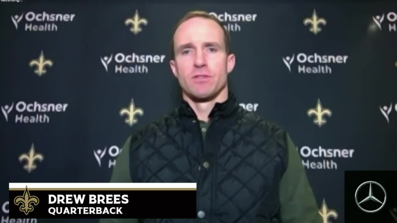 Drew Brees talks injury postgame after Saints' week 10 win vs. San ...