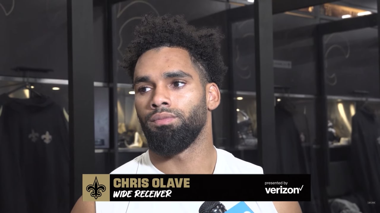 New Orleans Saints wide receiver Chris Olave on Jameis Winston, rivalry ...