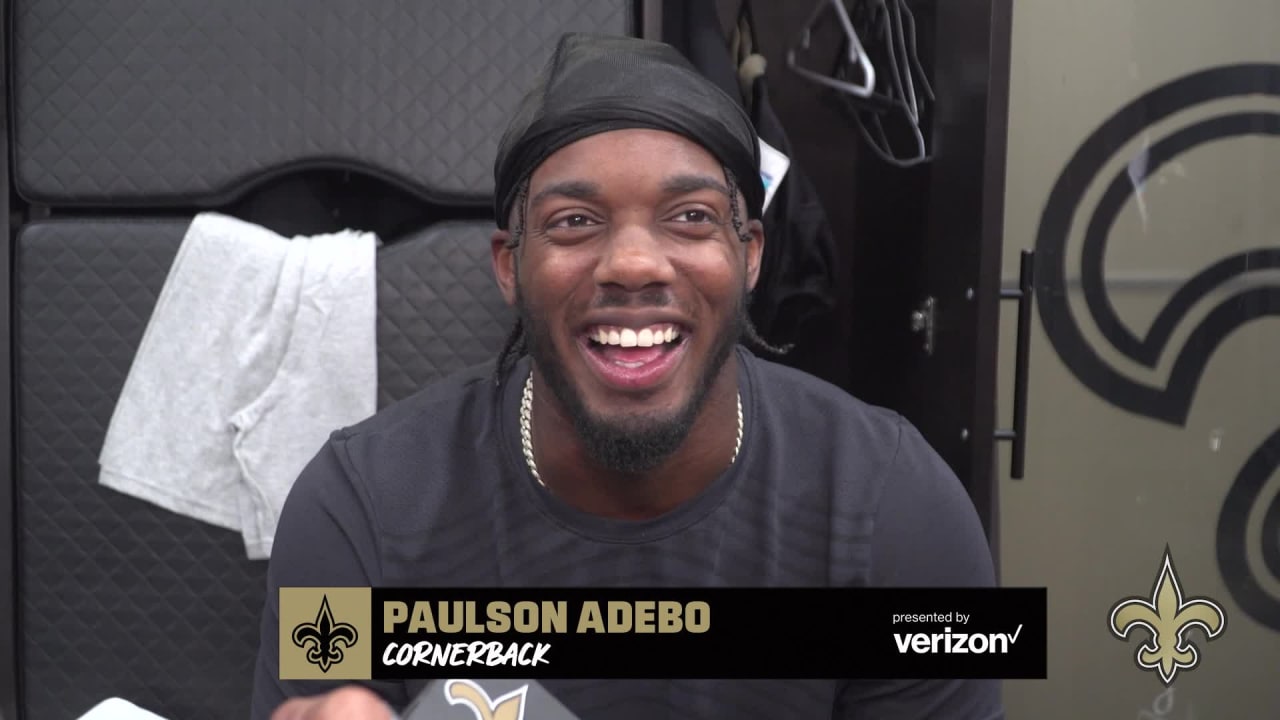 Saints CB Paulson Adebo on injury status, camp performance 8/31/2022