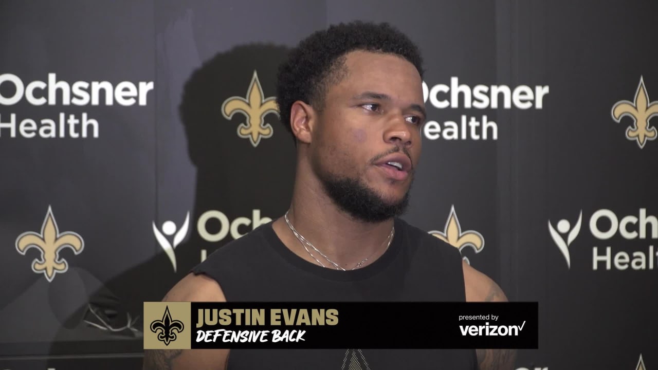 Saints Training Camp 2022 - Justin Evans Media Availability 7/30/22
