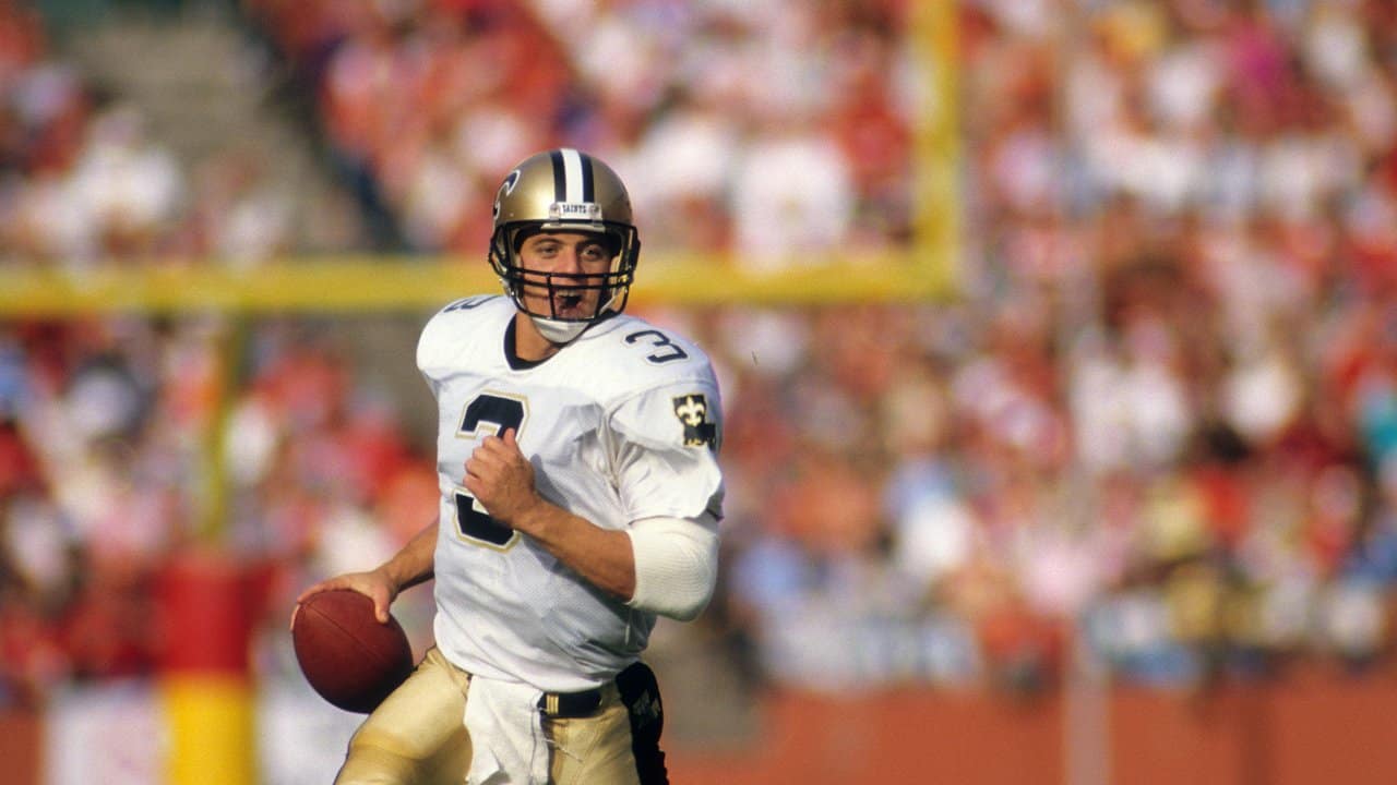 Photos: Bobby Hebert with the New Orleans Saints