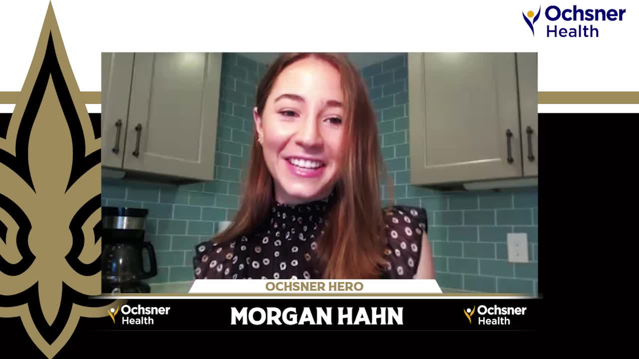 Ochsner Hero: Morgan Hahn
