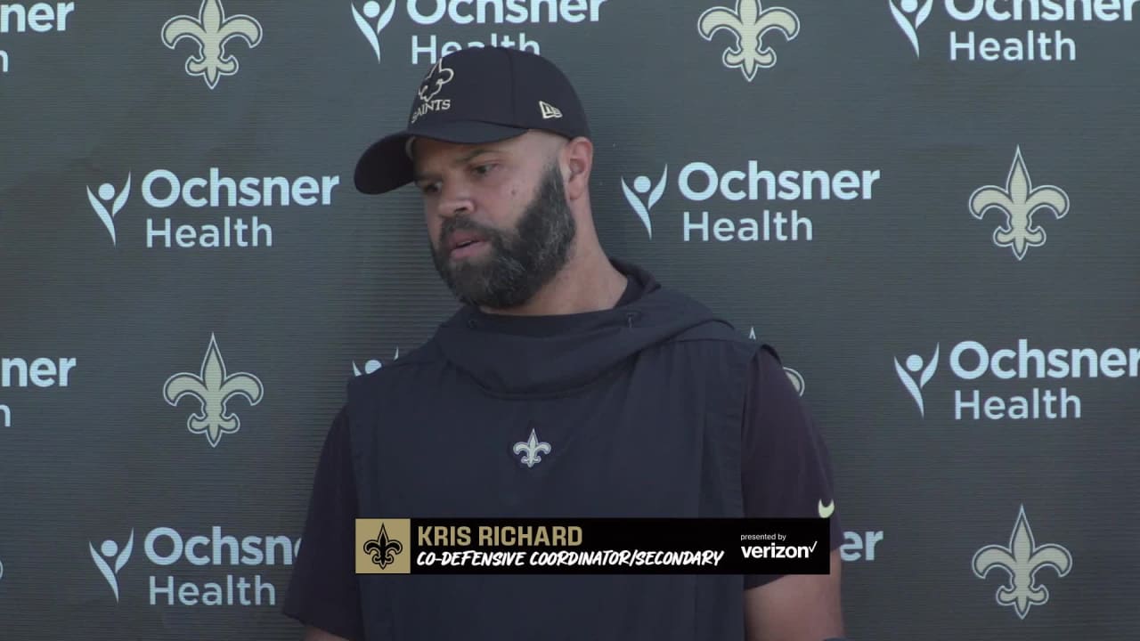 Saints Co-DC Kris Richard talks Saints' defensive style ahead of Week 2 ...
