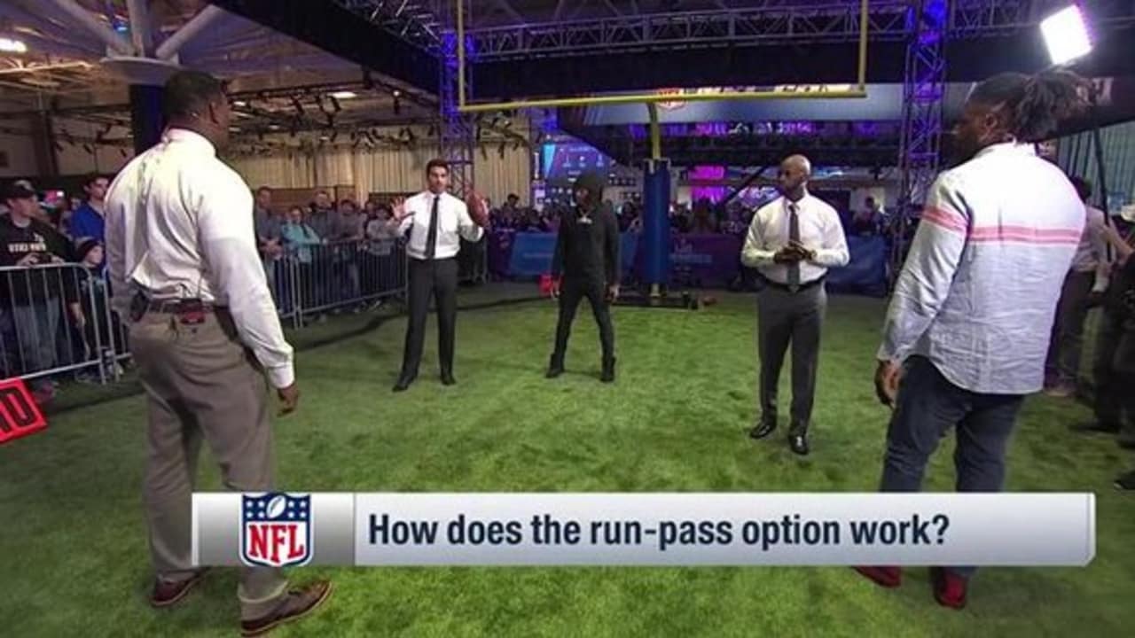 How does the run-pass option work?