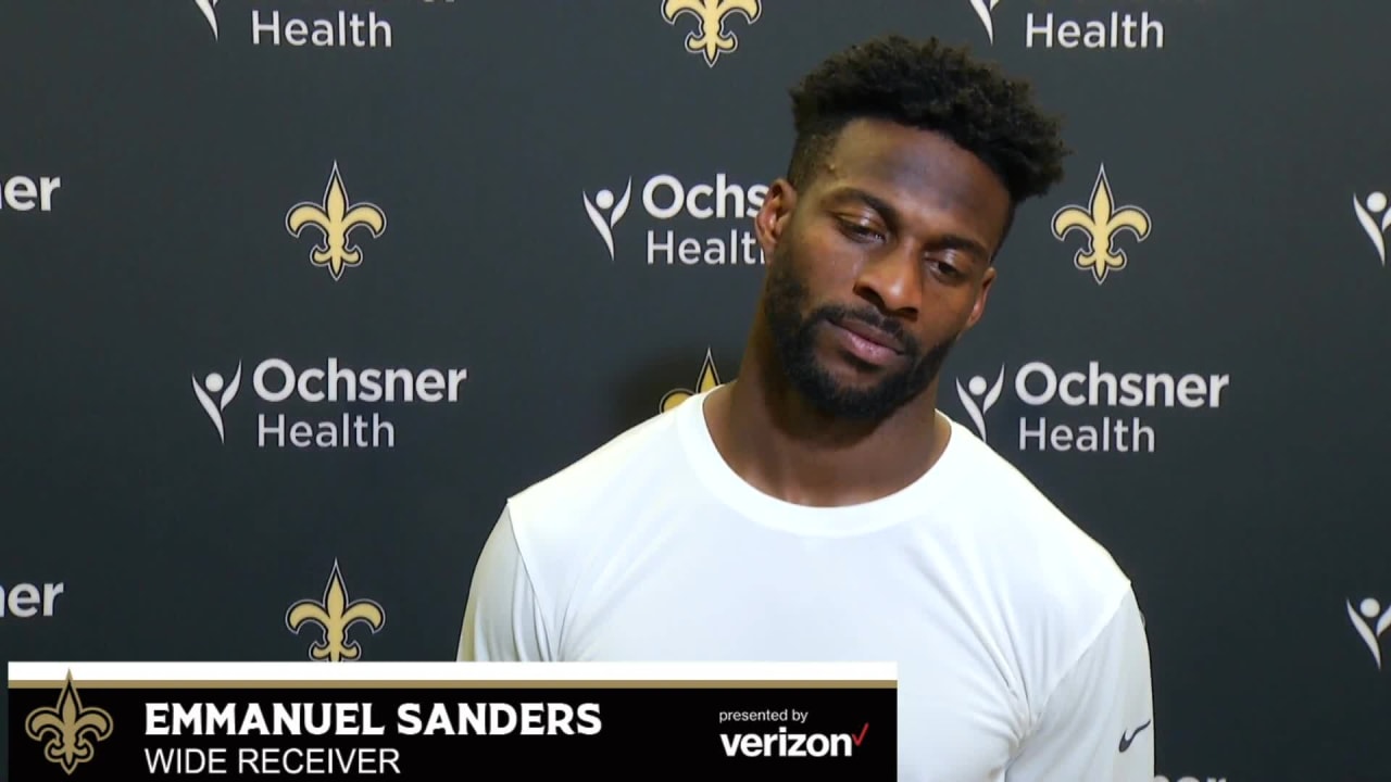 Saints Week 17 Interviews: Emmanuel Sanders talks playoff football ...