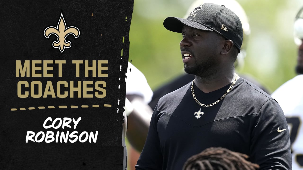 Meet the New Orleans Saints coaches: Cory Robinson