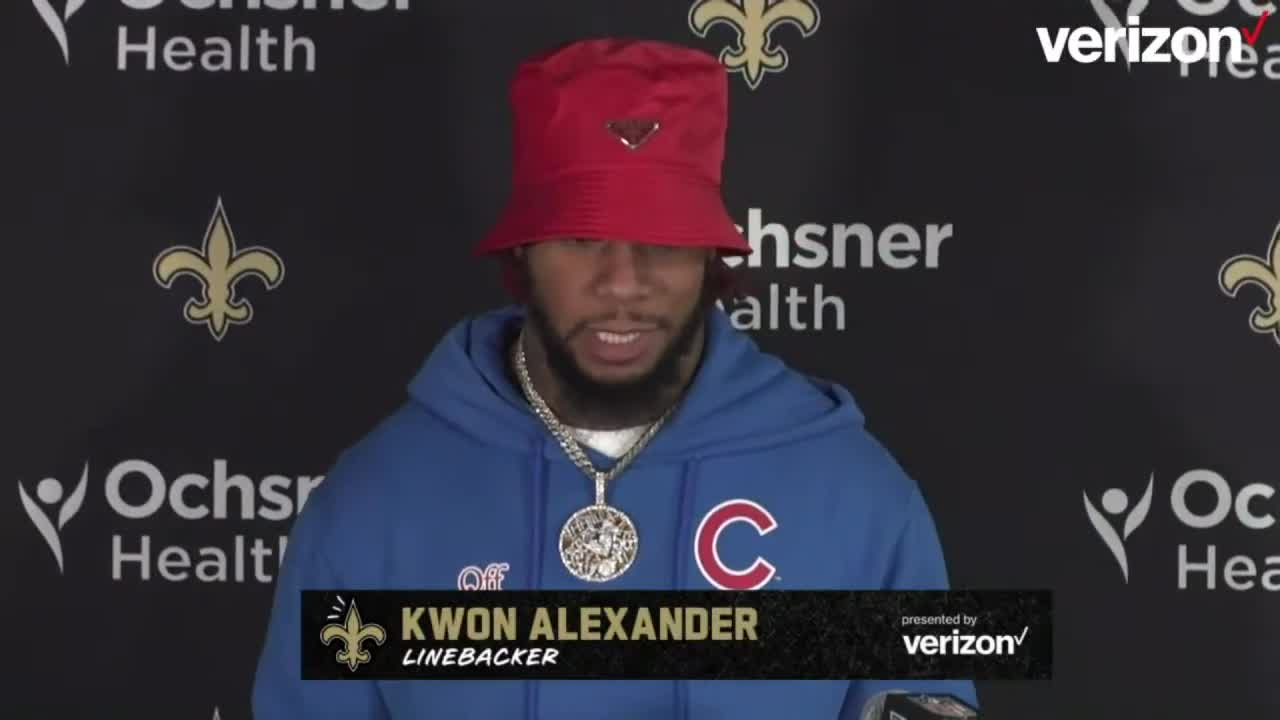 Kwon Alexander "We just gotta keep going" | Saints-Falcons Postgame