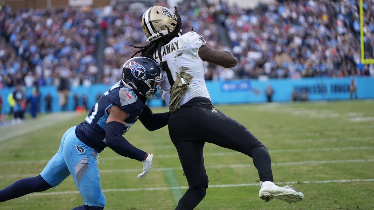 Marquez Callaway catches the late-game touchdown | Saints-Titans Highlights