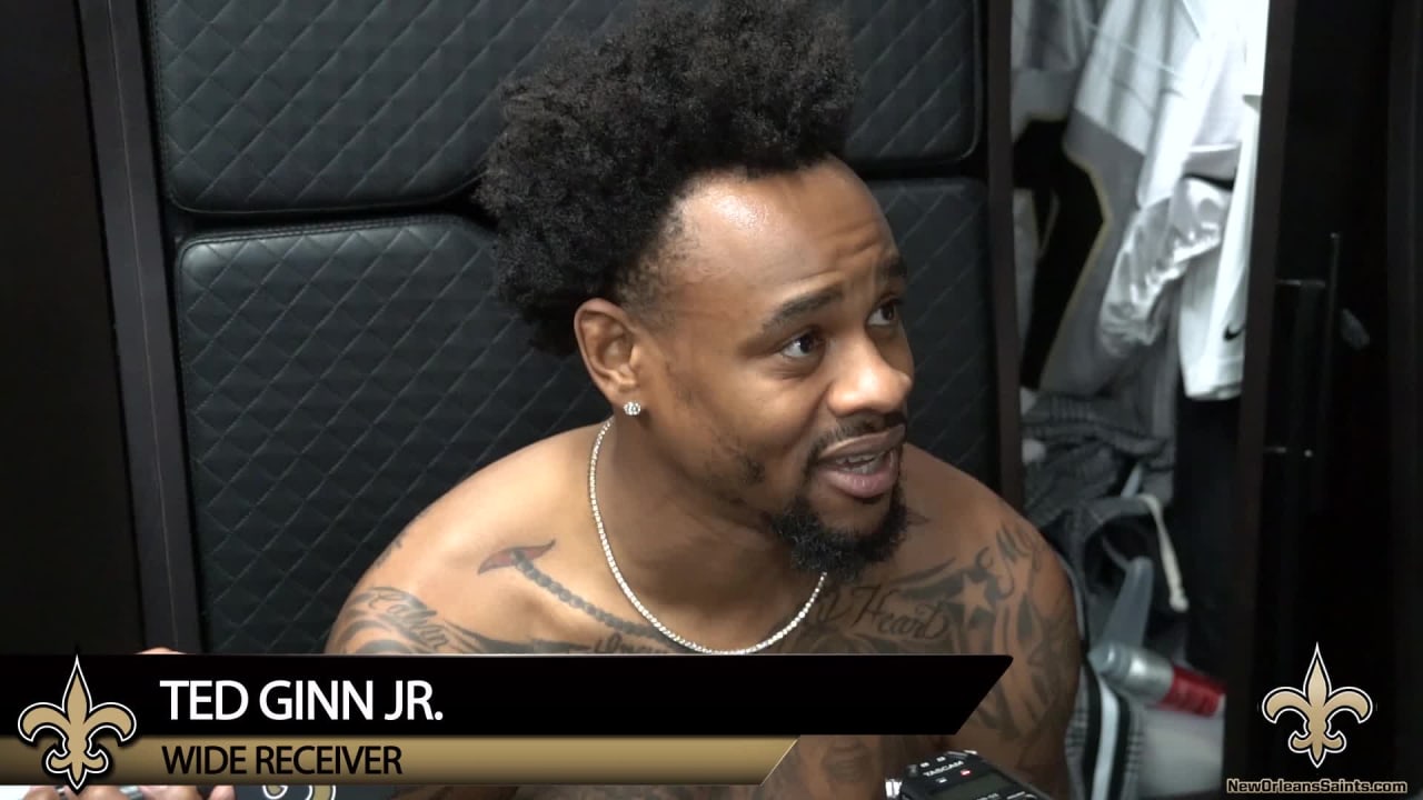 Ted Ginn Jr. returns to practice for New Orleans Saints