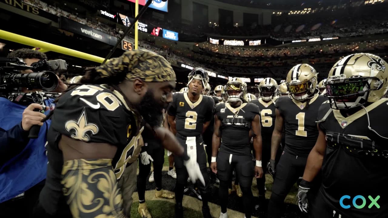 New Orleans Saints Pregame Huddle vs Cincinnati Bengals | 2022 NFL Week 6