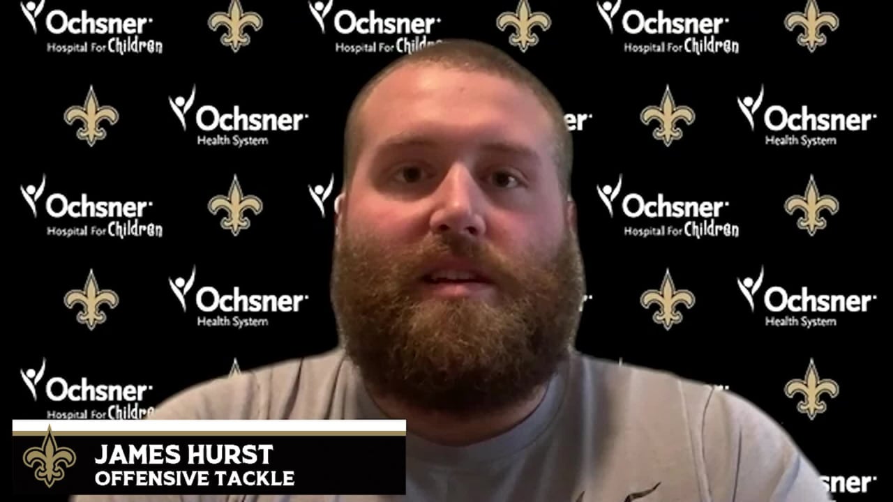 James Hurst talks contract extension | Saints Offseason Interviews 2021