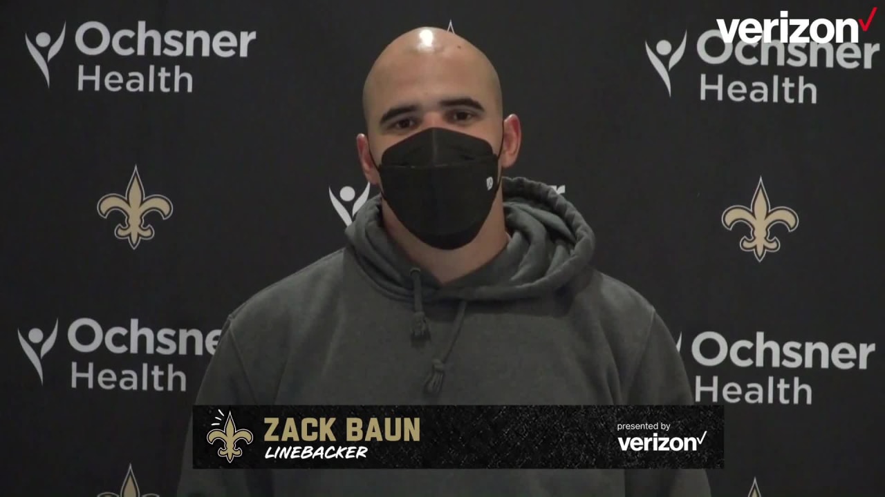 Zack Baun talks limited roster in loss | Saints-Dolphins Postgame