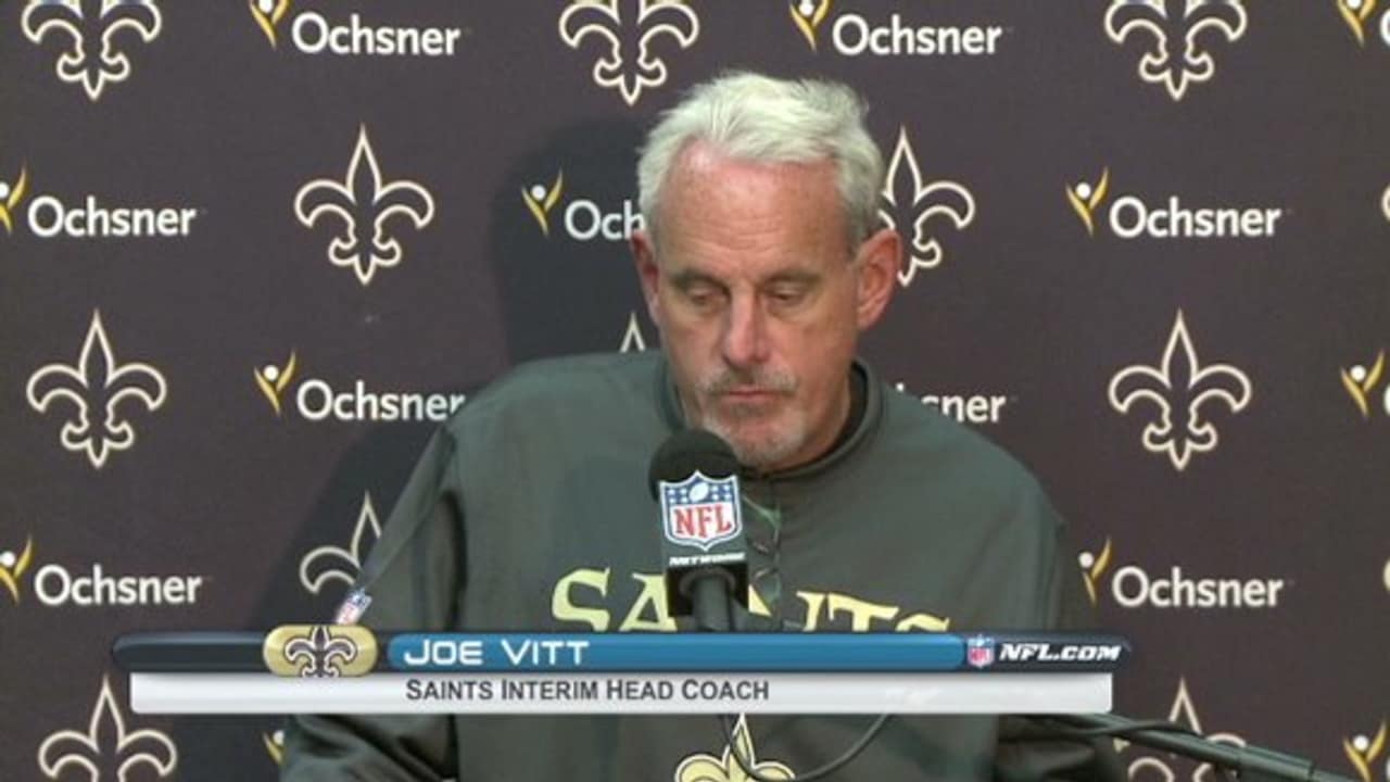 New Orleans Saints Postgame Press Conference