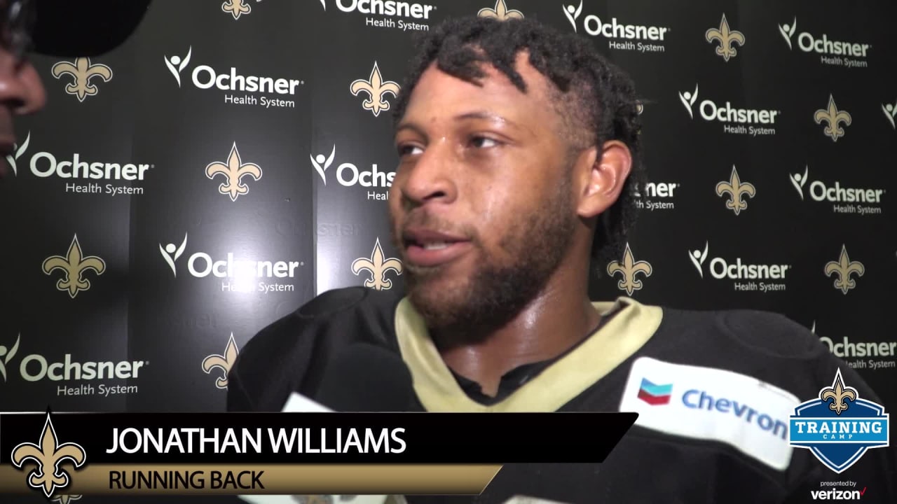 Jonathan Williams' Training Camp media availability - August 1