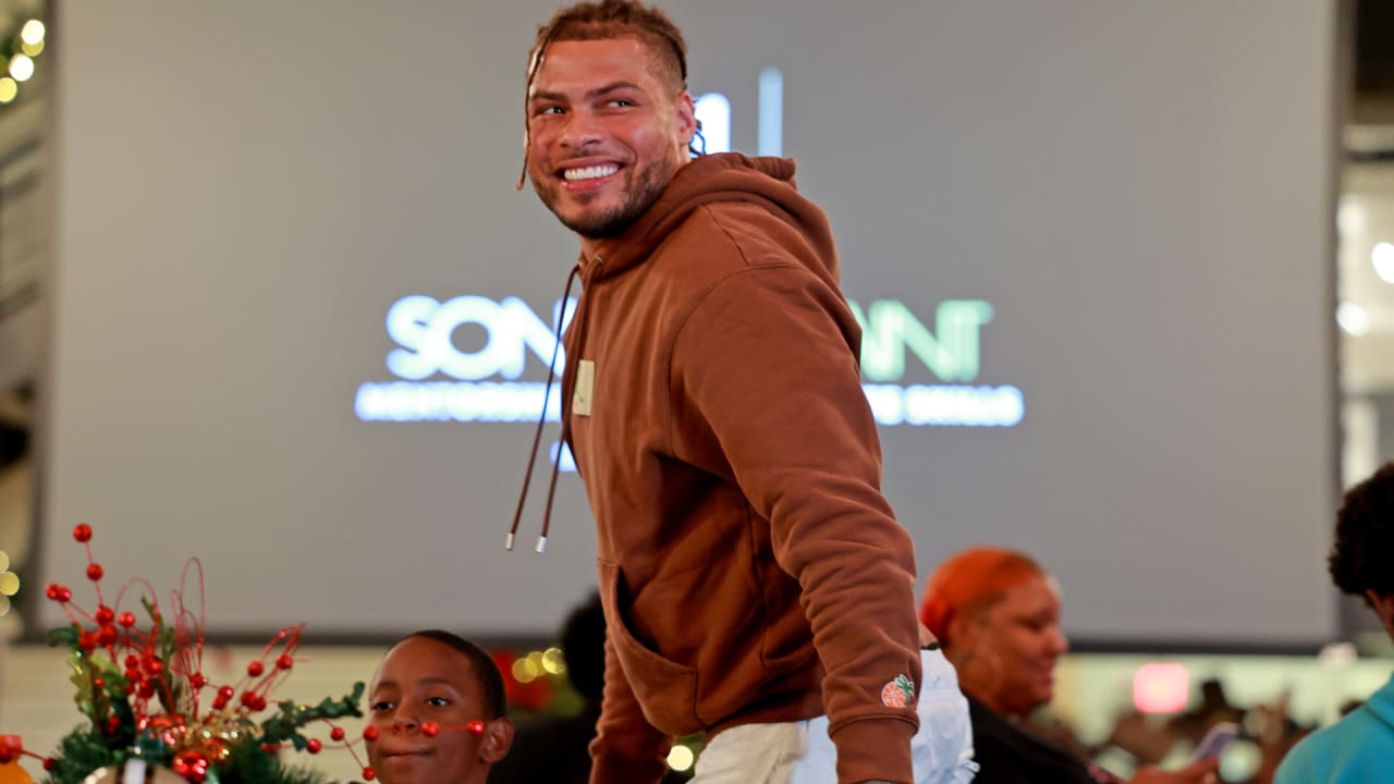 Photos: Saints safety Tyrann Mathieu shares holiday surprise with Son ...