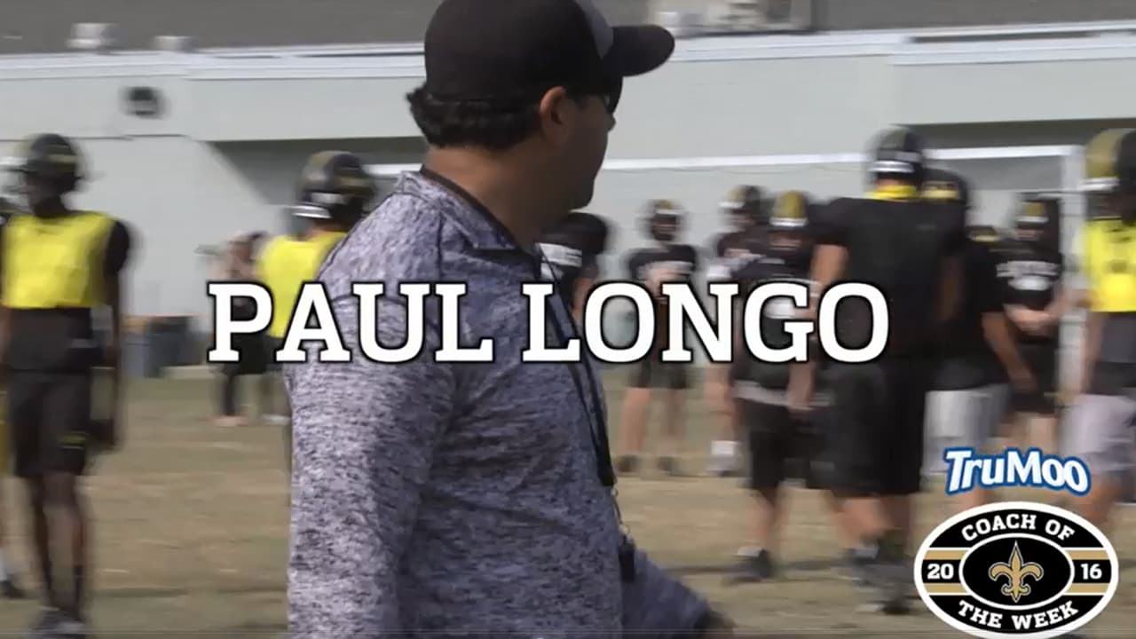 Saints High School Coach of the Week Paul Longo