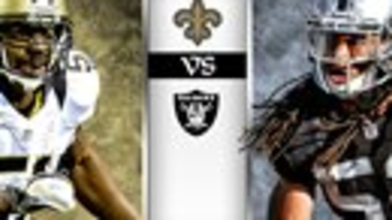 New Orleans Saints Knock Off Oakland Raiders, 38-17
