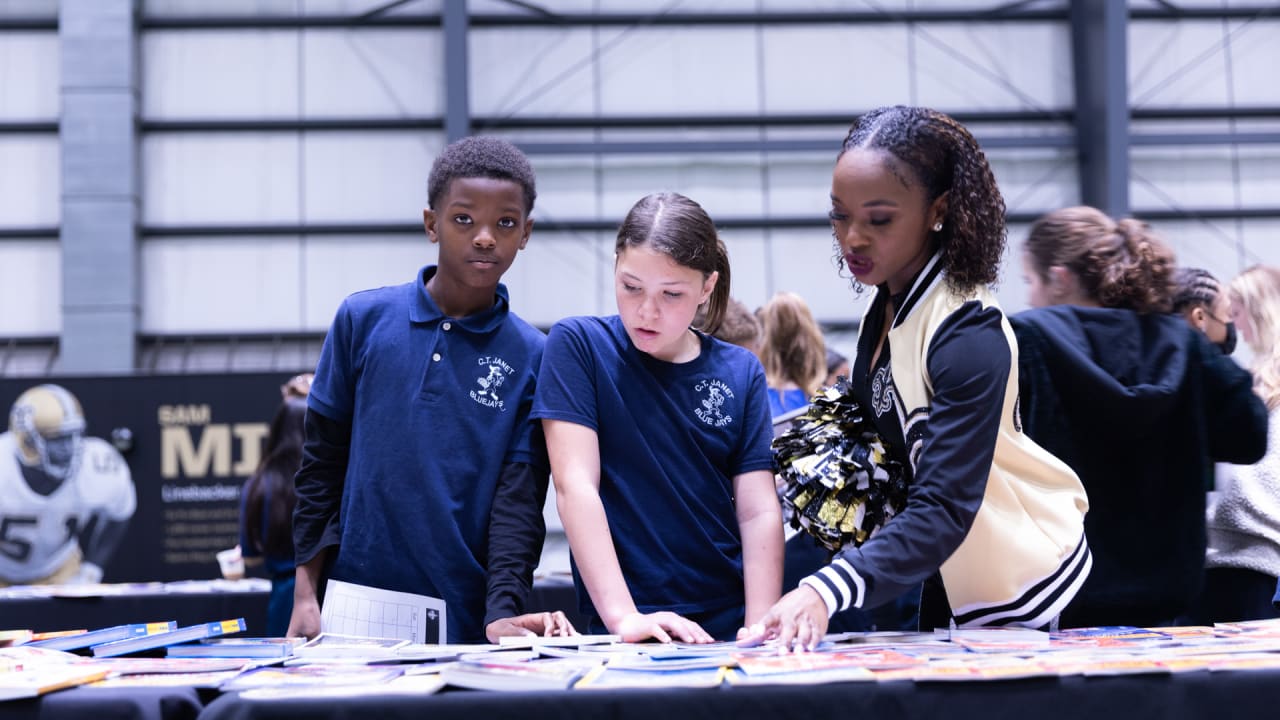 Photos: Saints host Cornerstone Reading Rally for Jefferson Parish students