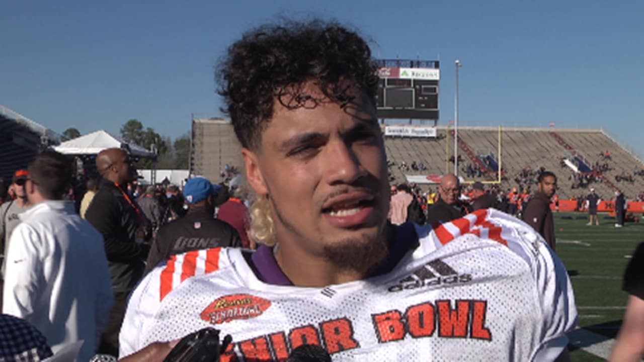 Duke Riley Senior Bowl Interview