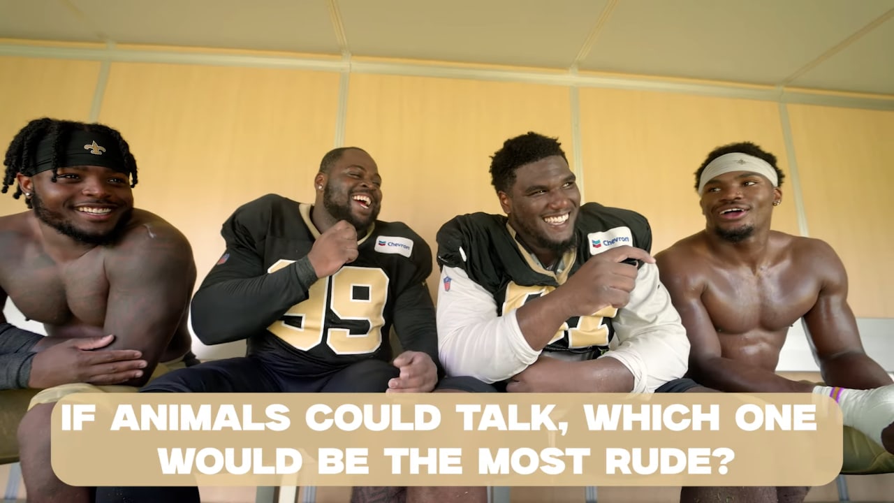Watch Saints Defenders give their Ice Cold Takes at Saints Training ...