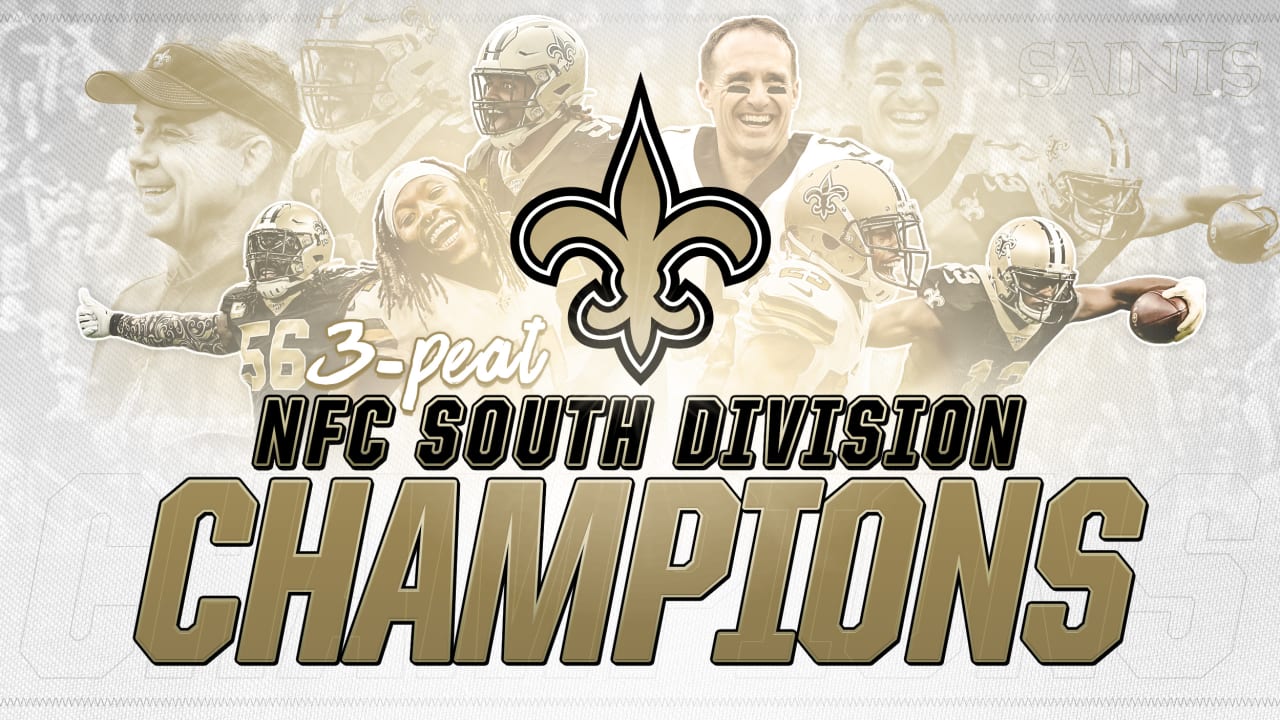 New Orleans Saints beat Atlanta Falcons 26-18 to capture third consecutive NFC South title
